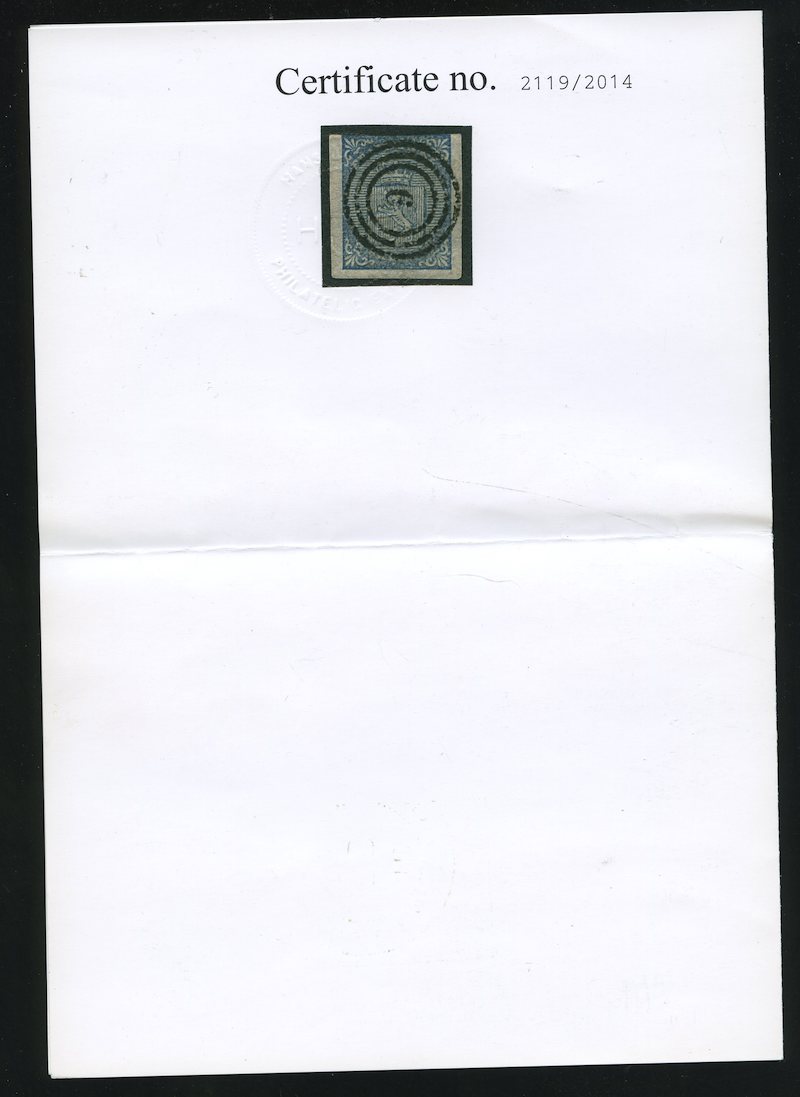 Stamp Auction - NK 1 nummerstempler - Public auction 211, lot 3636