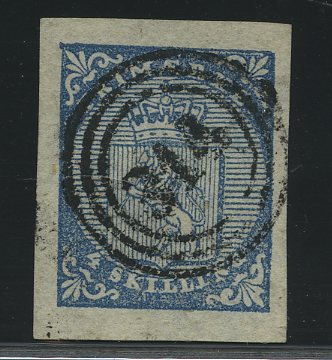 Stamp Auction - NK 1 nummerstempler - Public auction 211, lot 3688