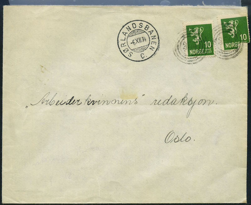 Stamp Auction - 4-rings nummerstempler - Public auction 211, lot 4607